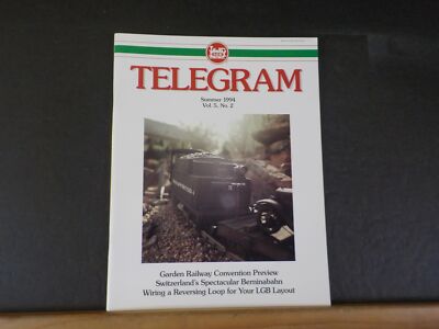 LGB Telegram Vol 5 No 2 1994 Summer Wiring a reversing loop for your ...