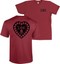 Sigma Phi Epsilon Fraternity Heart Badge Bella + Canvas SigEp Shirt ...