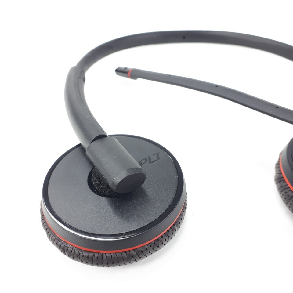 Plantronics C3225T Headsets W/Case & C3200 USB-A Adapter Lot of 10 ...