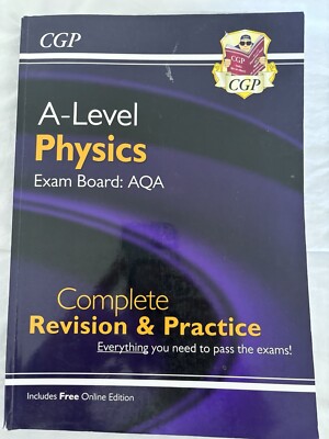 AQA CGP A-level Physics Revision Guide | eBay UK