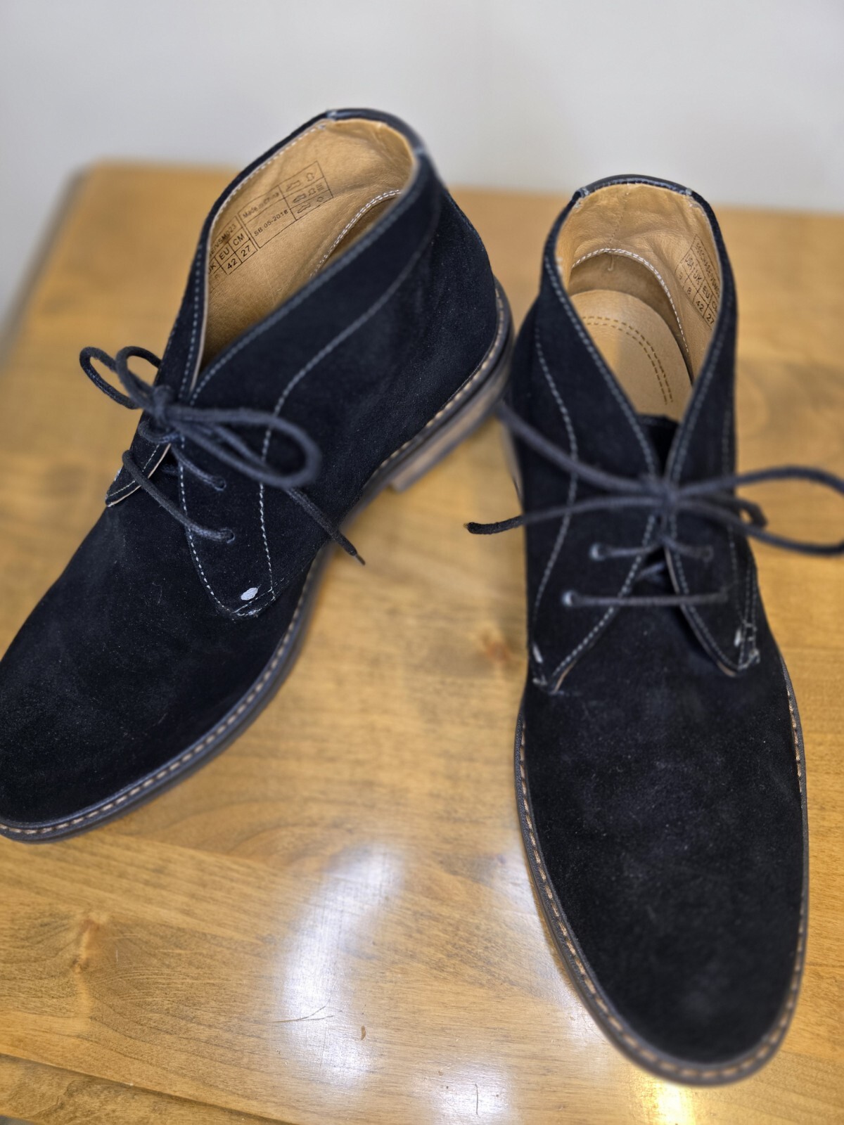 Vionic Men's Bowery Chase Chukka Boot - Black Suede -… - Gem