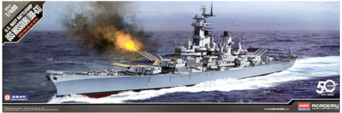 1/400 USS MISSOURI BB-63 US Battle Ship Plastic Hobby Model kit #14401 ...