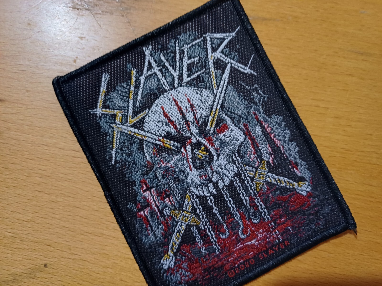 Slayer Patch Skull and Swords | eBay UK