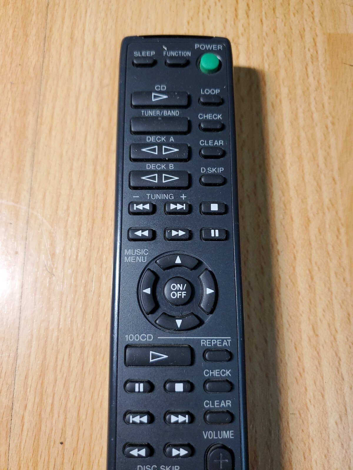 Sony RM-SC100F Audio System Remote Control MHC-771 MHC-881 MHC-D6 MHC ...