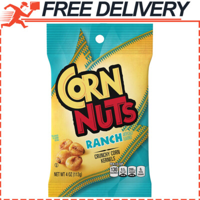 12-Pack Corn Nuts Ranch Crunchy Corn Kernels, Kosher, 4 oz Bags | eBay
