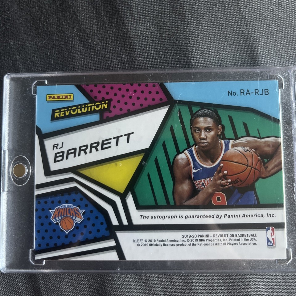 2019-20 Panini Revolution RJ Barrett Autograph Rookie Auto RC #RA-RJB ...