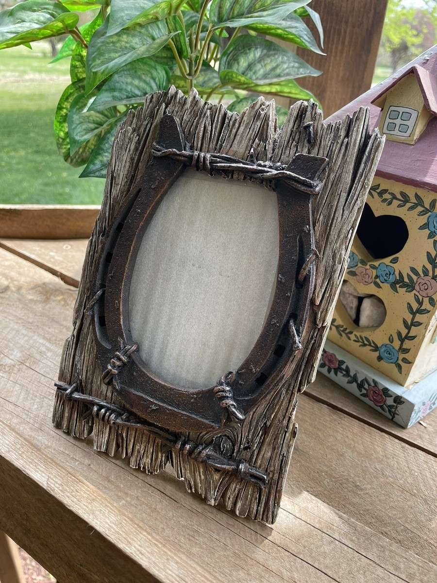 Horseshoe Picture Frame Craft