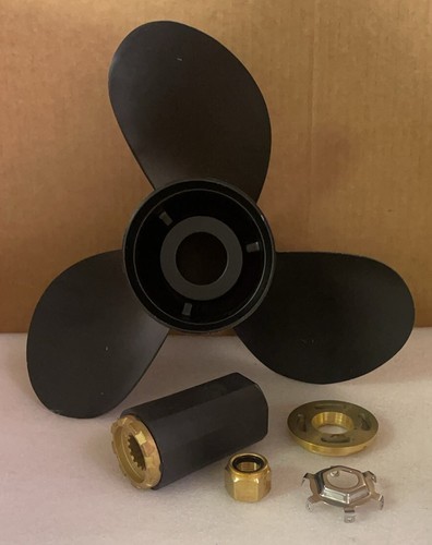 Prop 13 3/4x15 boat propeller fit mercury engines 40-140hp 15 spline ...