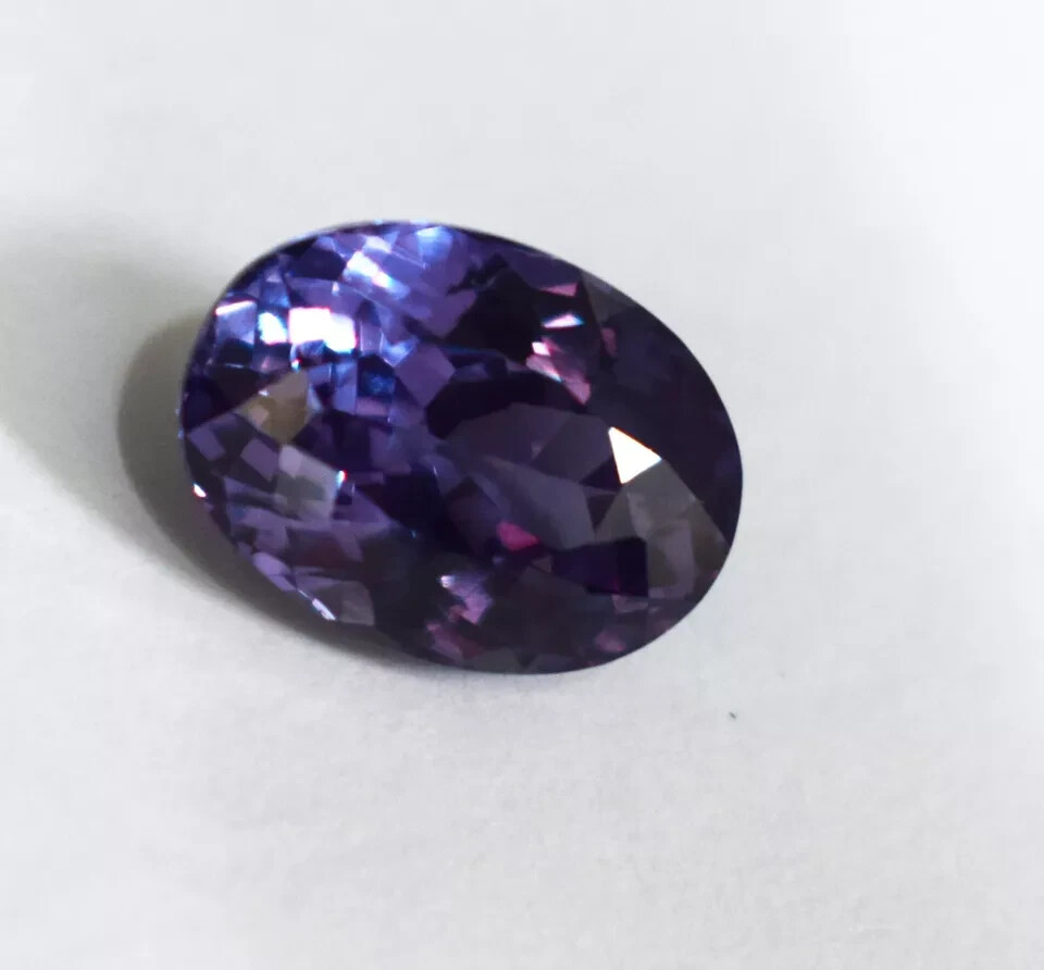 10 Ct Oval Cut Color Changing Alexandrite Loose Gemstone Brilliant Gift ...