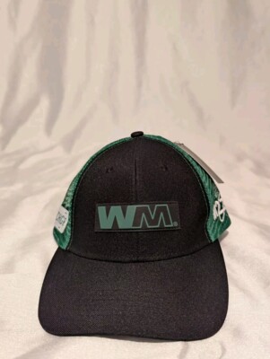 Waste Management Logo Pga Lifchgr M2Z exclusive Green Mesh cap ...