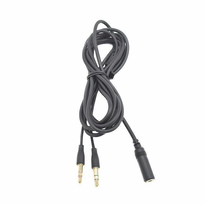 Extension 3.5mm Cord Cable Splitter for Kingston HyperX Cloud Gaming Headset | eBay