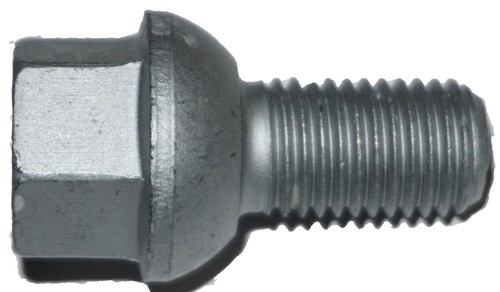 Mercedes 17 mm Hex Head Steel Wheel Bolt M12x1.5x21 mm A0009904507 New ...