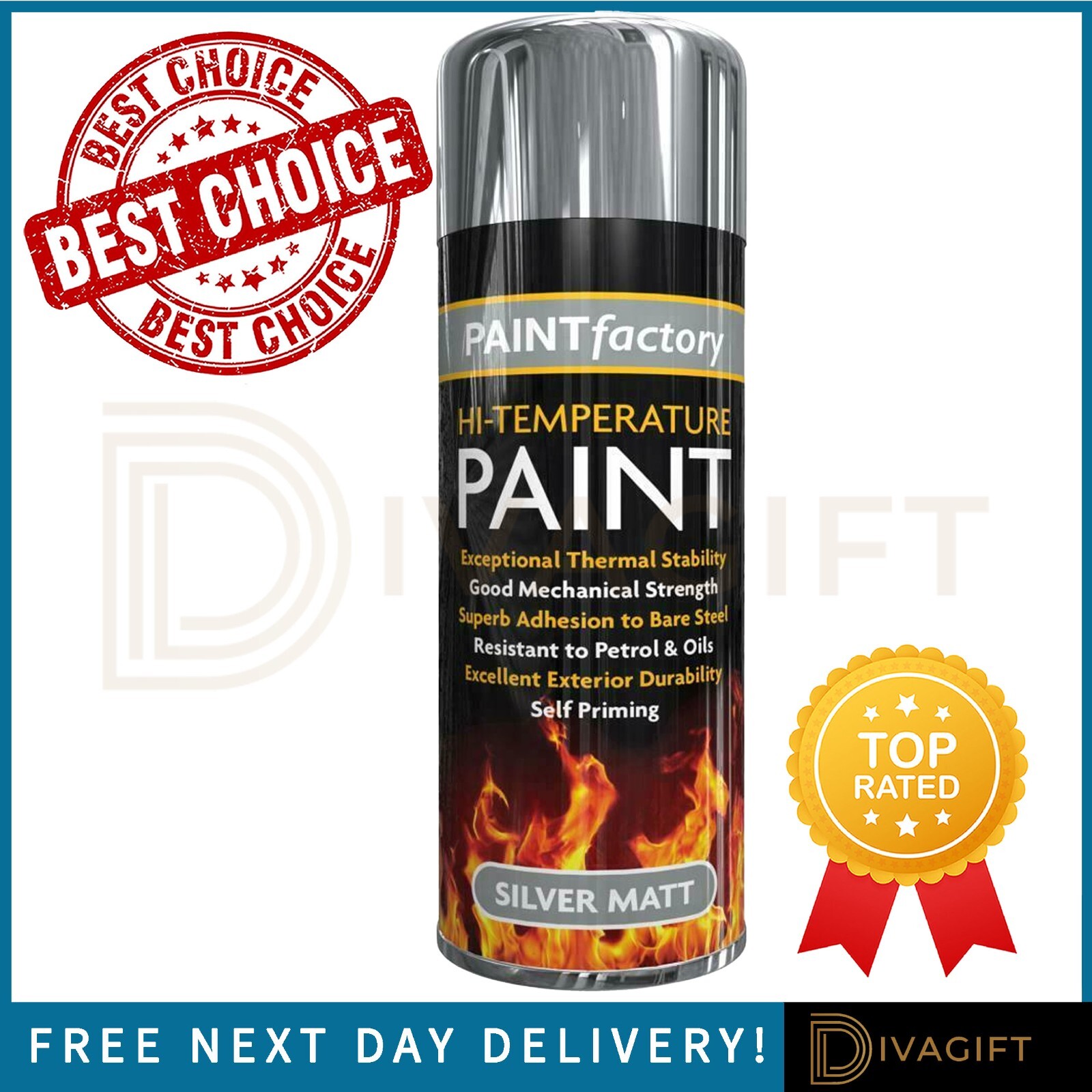 Radiator Spray Paint Heat Resistant Cast Iron Metal Wood Plastic White ...