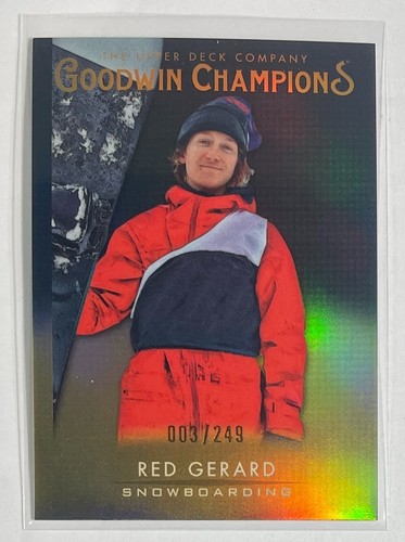 2021 UD Goodwin Champions #43 Red Gerard Platinum Black & Gold /249 | eBay