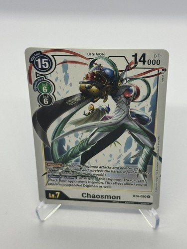 Chaosmon BT4-090 R - Great Legend - Digimon | eBay Australia