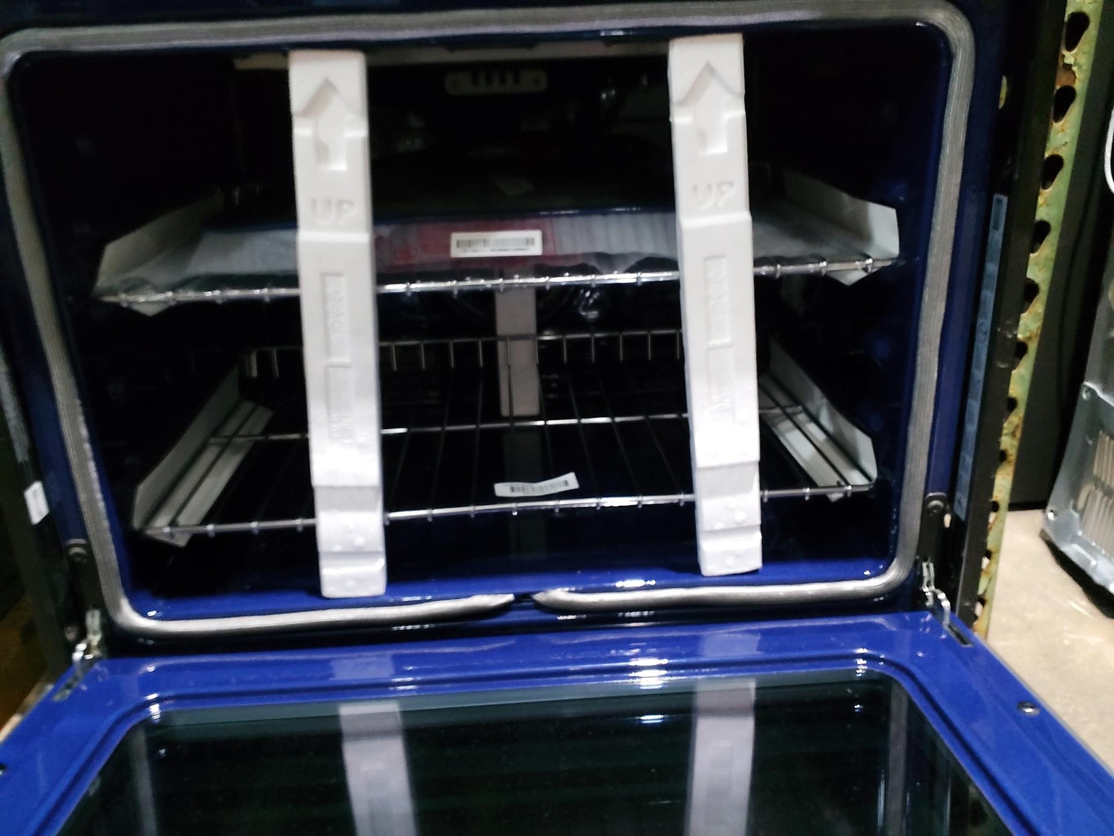 LG LWS3063ST 30" Built-In Electric Convection Wall Oven with EasyClean ...