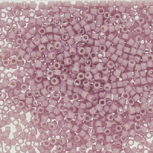 Miyuki Delica Seed Beads DB2361 11/0 Duracoat Opaque Soft Pink 7.2 ...