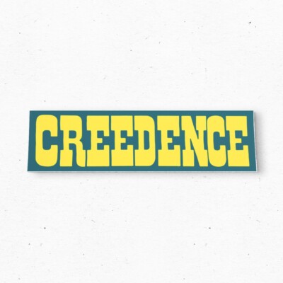 CREEDENCE Clearwater CCR Bumper Sticker | Multicolor | Self-Adhesive ...
