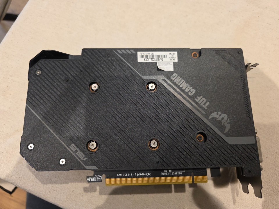 ASUS ROG Strix GeForce GTX 1660 Gaming Graphics Card | eBay UK