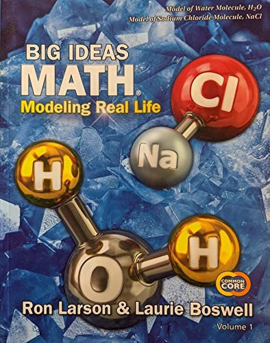 Big Ideas Math Modeling Real Life, Grade 5 Volume 1 Common Core ...