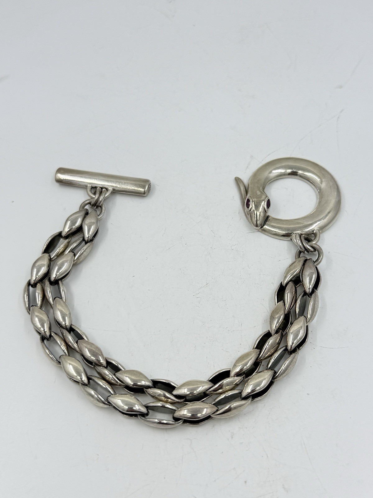 Barry Kieselstein Cord KC Studio Sterling Silver Snak… - Gem