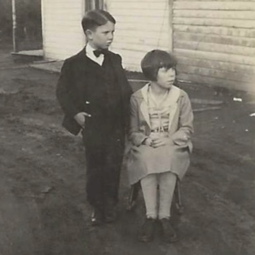 Vintage Snapshot Photo Art Deco Border Little Rascals Vibes Dapper Boy ...