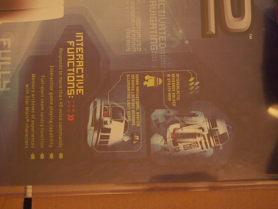 TWO!! Original Vintage Star Wars Posters R2D2 Schematics And Action ...