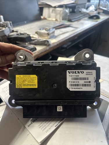 2020 volvo xc90 XC60 srs control module TESTED 31681216 2018-21 Box#20 ...