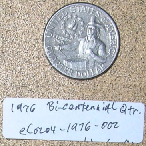 1976 Bi-Centennial Quarter Filled D & DDR Errors; Old Coin Money for ...