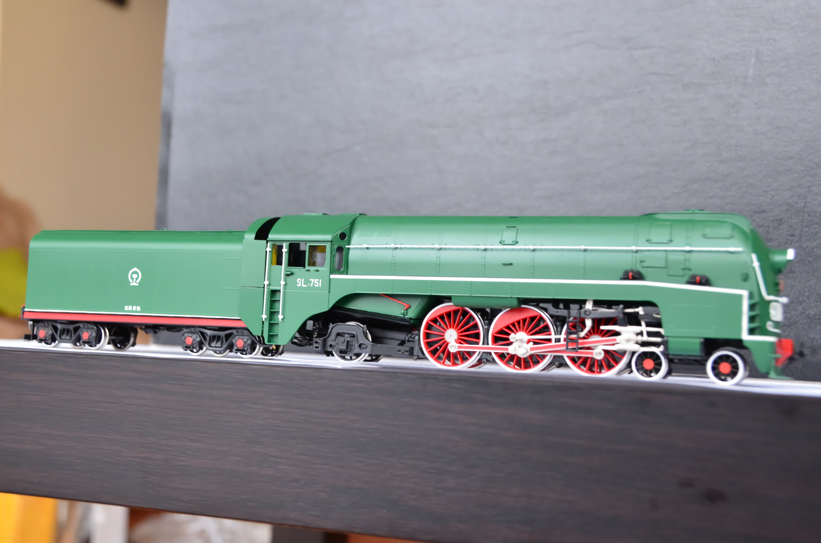 HO Eisenbahn Canada HO-002/2 Pashina SL7 Steam Locomotive China Railway ...