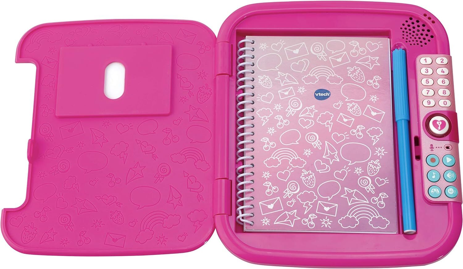 Vtech - Secret Safe Notebook - Electronic Educational Diary, Girl'S ...