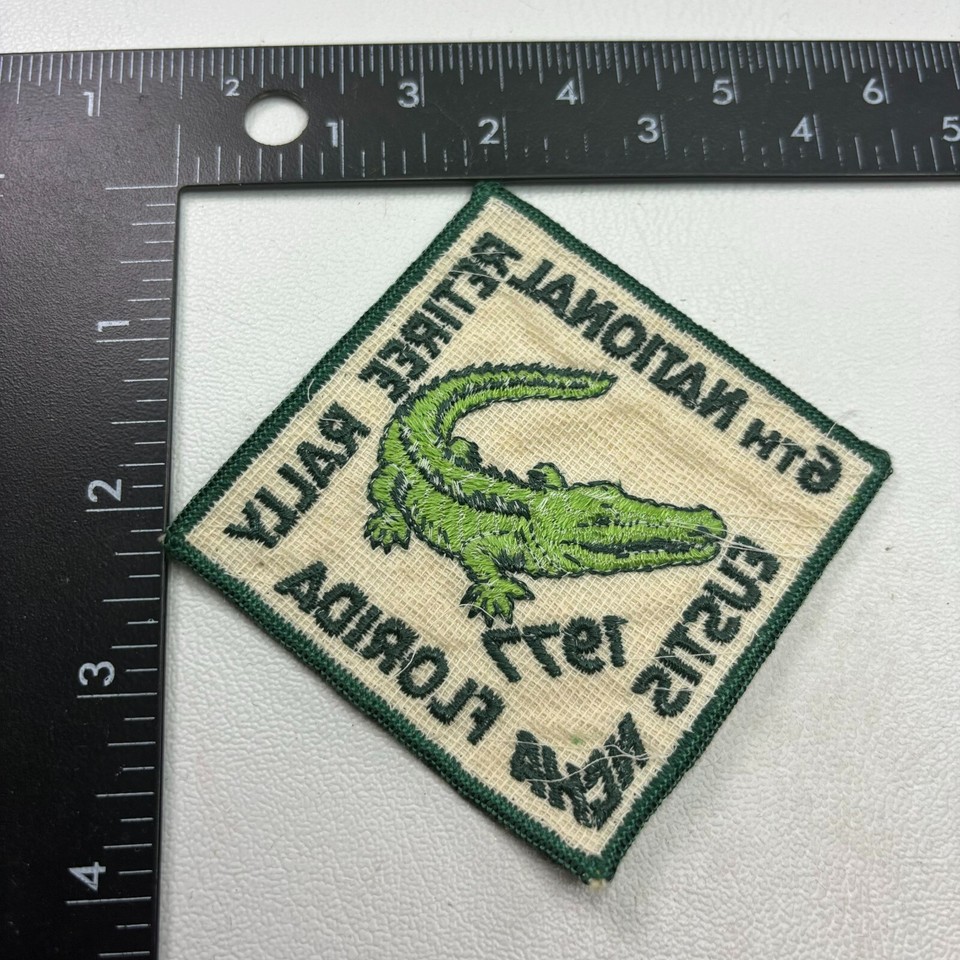 VTG 1977 ALLIGATOR NCHA (National Campers Hikers Assn) EUSTIS Florida ...