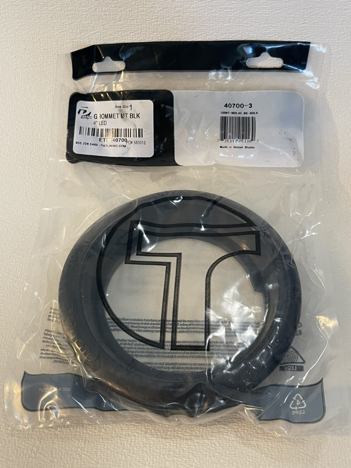 Truck-Lite Grommet Mount Black 4” LED 40700-3 New In Package NOS | eBay