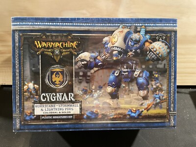 Warmachine Cygnar Colossal Warjack Kit Hurricane & Stormwall New In Box ...