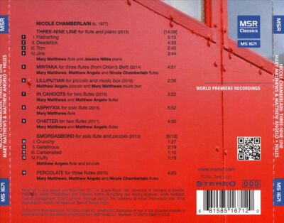MARY MATTHEWS/NICOLE CHAMBERLAIN/MATTHEW ANGELO THREE-NINE LINE: FLUTE ...