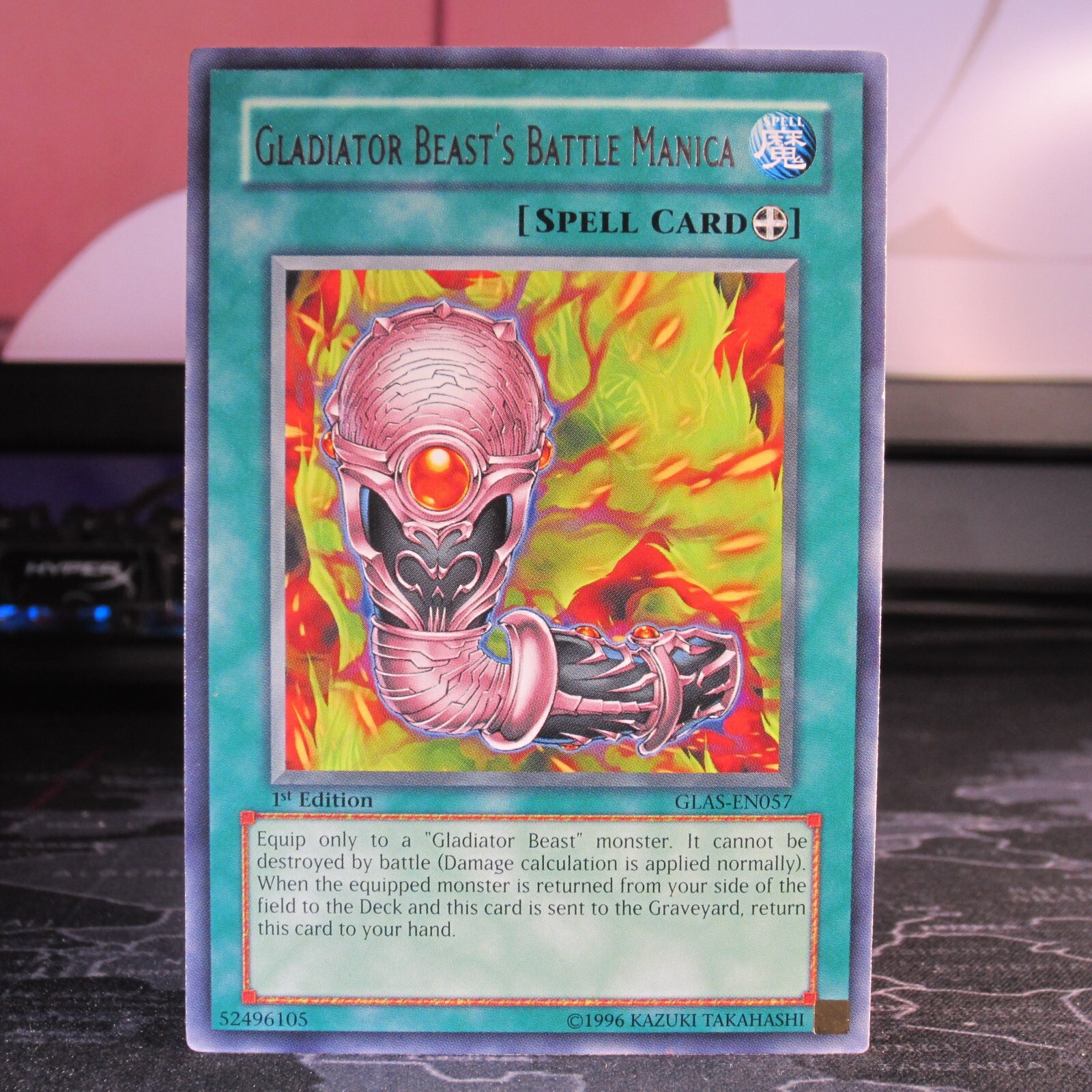 1X GLADIATOR BEAST'S BATTLE MANICA - GLAS-EN057 - RARE 1ST NEAR MINT ...