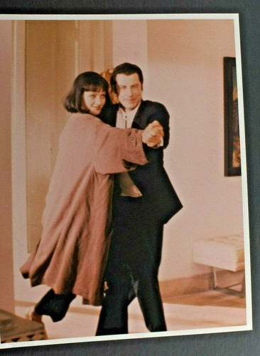 John Travolta Uma Thurman Dancing Pulp Fiction-8x10" Photo Print ...