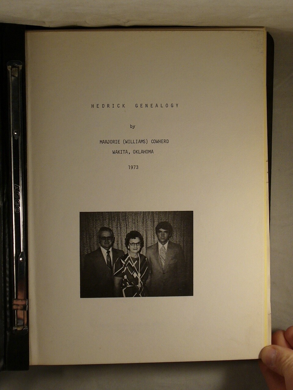 HEDRICK GENEALOGY by Marjorie Cowherd, Jacob Hedrick History & Family ...