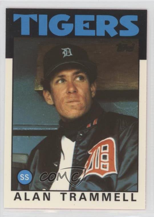 1986 Topps - Collector's Edition (Tiffany) #130 Alan Trammell for sale ...