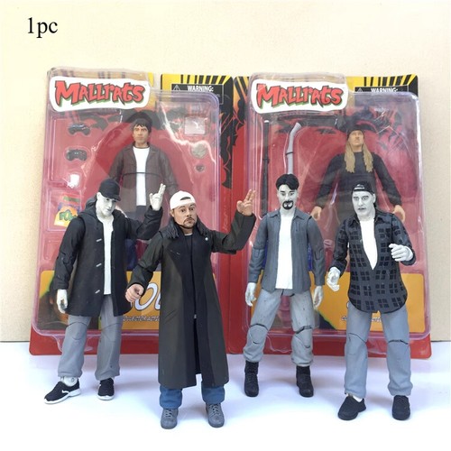 1pc/Diamond Select Toys Mallrats Action Figures Jay Brodie Brandi Model ...