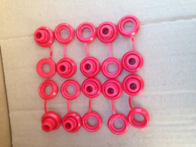 10x Hi Temp Red Snapper Exhaust Grommet With Washer anti-vibration ...