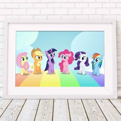 MY LITTLE PONY - Magic MLP Poster Picture Print Sizes A5 to A0 **FREE ...