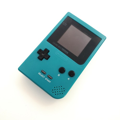 Teal Game Boy Pocket GBP Console With 5 Segment Highlight Back Light ...