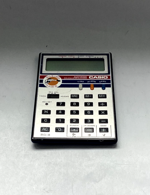 Vintage 1981 ORIGINAL CASIO - BOXING BG-8 Game Calculator (Very Good Condition) | eBay UK