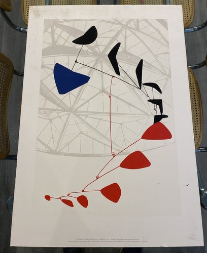 Alexander Calder , Untitled, Nat Gal 1977 Poster | eBay