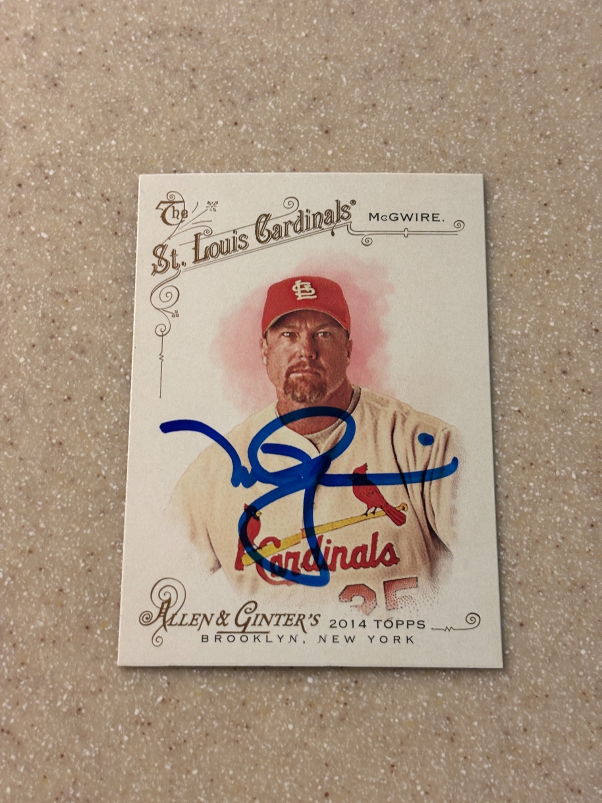 2014 Allen and Ginter signed Mark McGwire | eBay