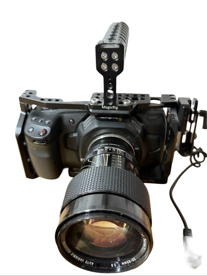 Blackmagic Design Pocket Cinema Camera 4K Digital Camera Rig Lens Cage ...