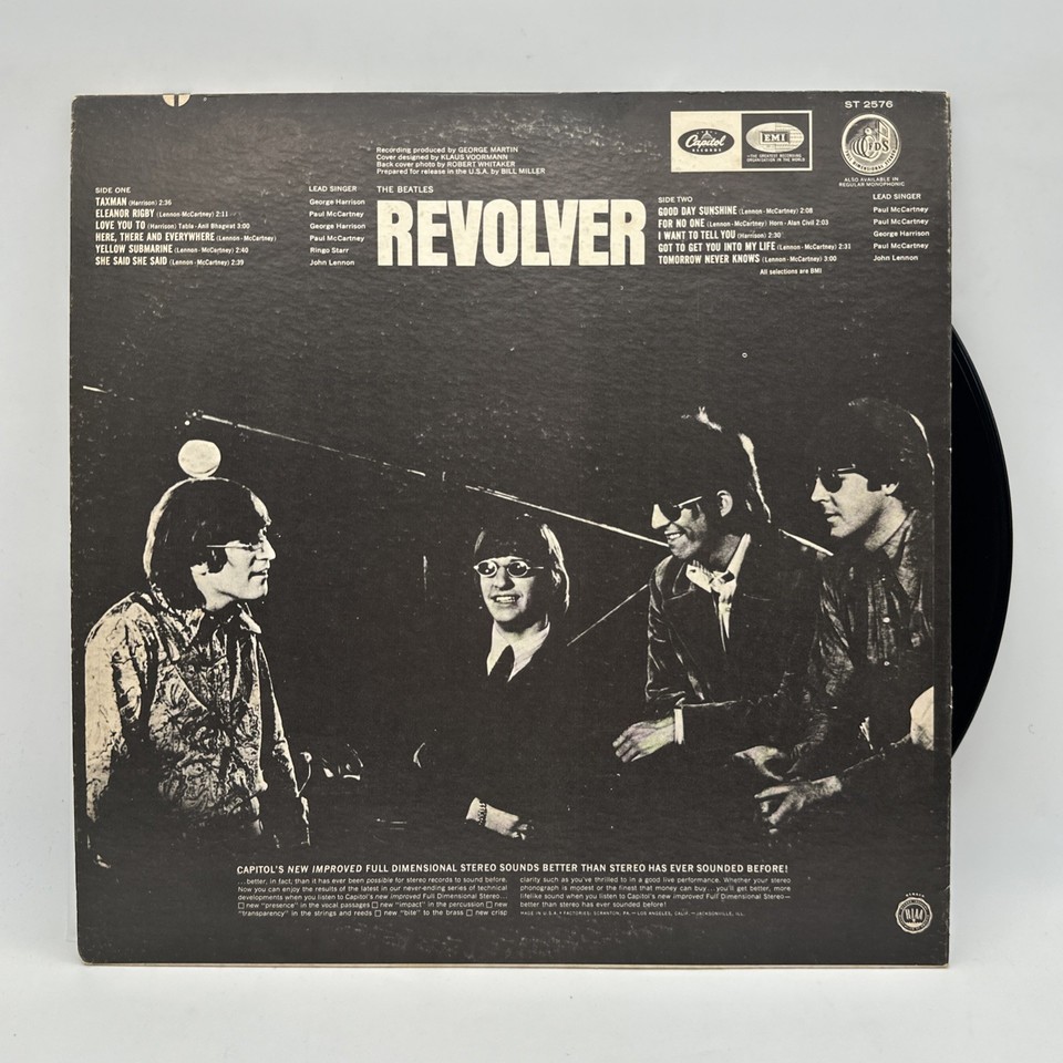 Beatles - Revolver - 1966 US Stereo Press Rainbow Capitol (VG+ ...