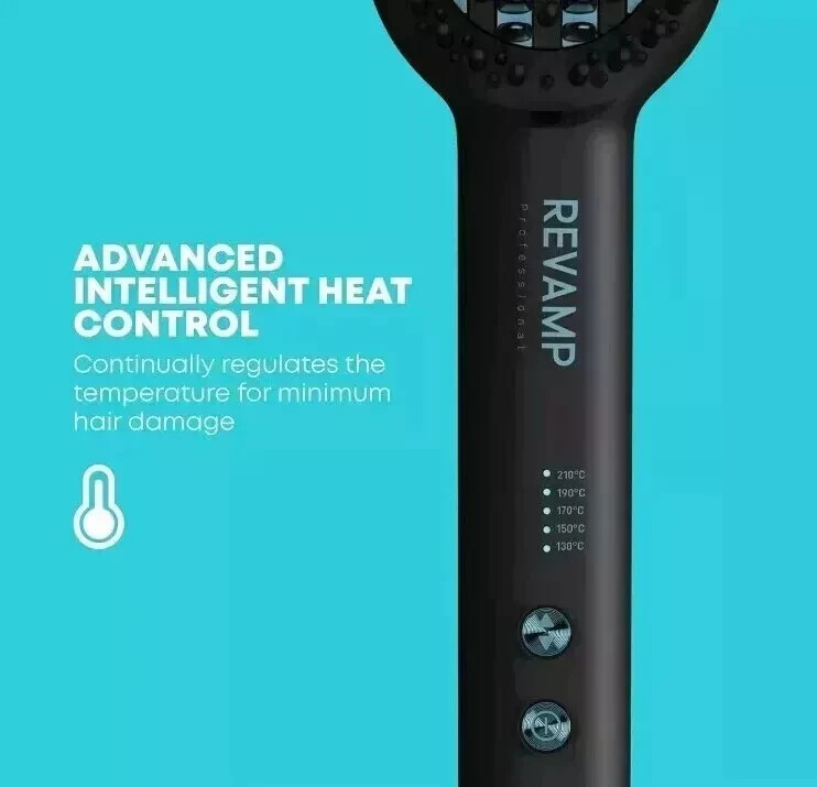 Revamp Progloss Deepform Ceramic Straightening Brush BR-2000 | eBay UK