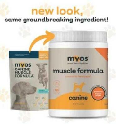 MYOS - Fertilized Egg Yolk Powder - Canine Muscle Formula - Fortetropin ...